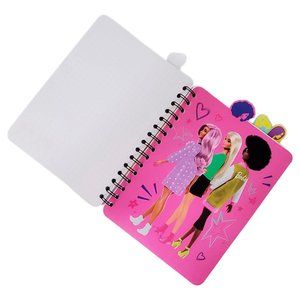 Barbie | Office | New Barbie Cute Pink Journal Diary 4 Tabs Spiral ...
